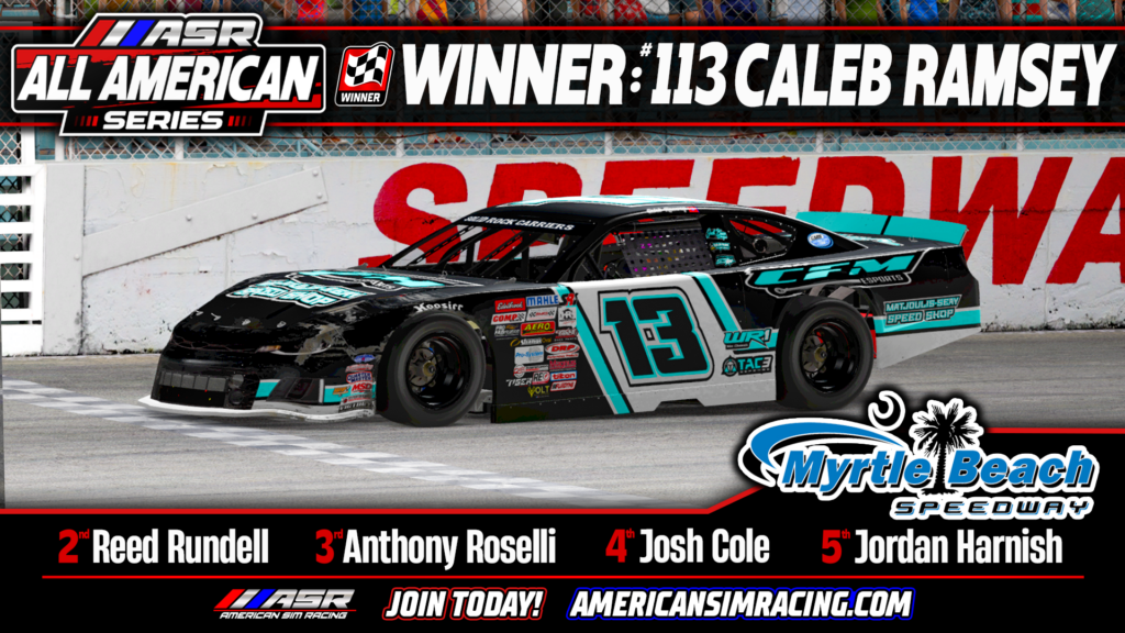 Ramsey Cruises to First ASR Win! - American Sim Racing